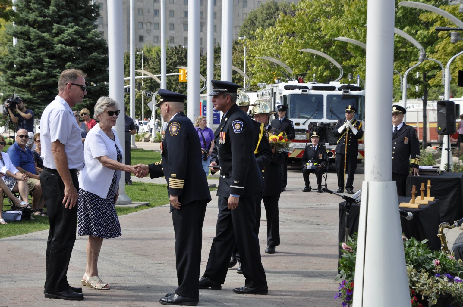 Honoring Our Fallen Heroes: Ottawa Fire Chief Kim Ayotte Meets Families ...